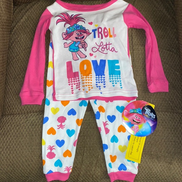 Dreamworks | Pajamas | Trolls Pajamas Set Nwt | Poshmark
